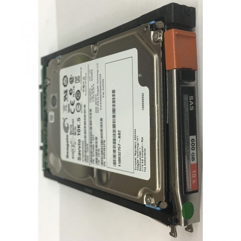 ST960020 CLAR600 – EMC 600GB 10K RPM SAS 2.5″ HDD for VNX5100,5200,5300 ...